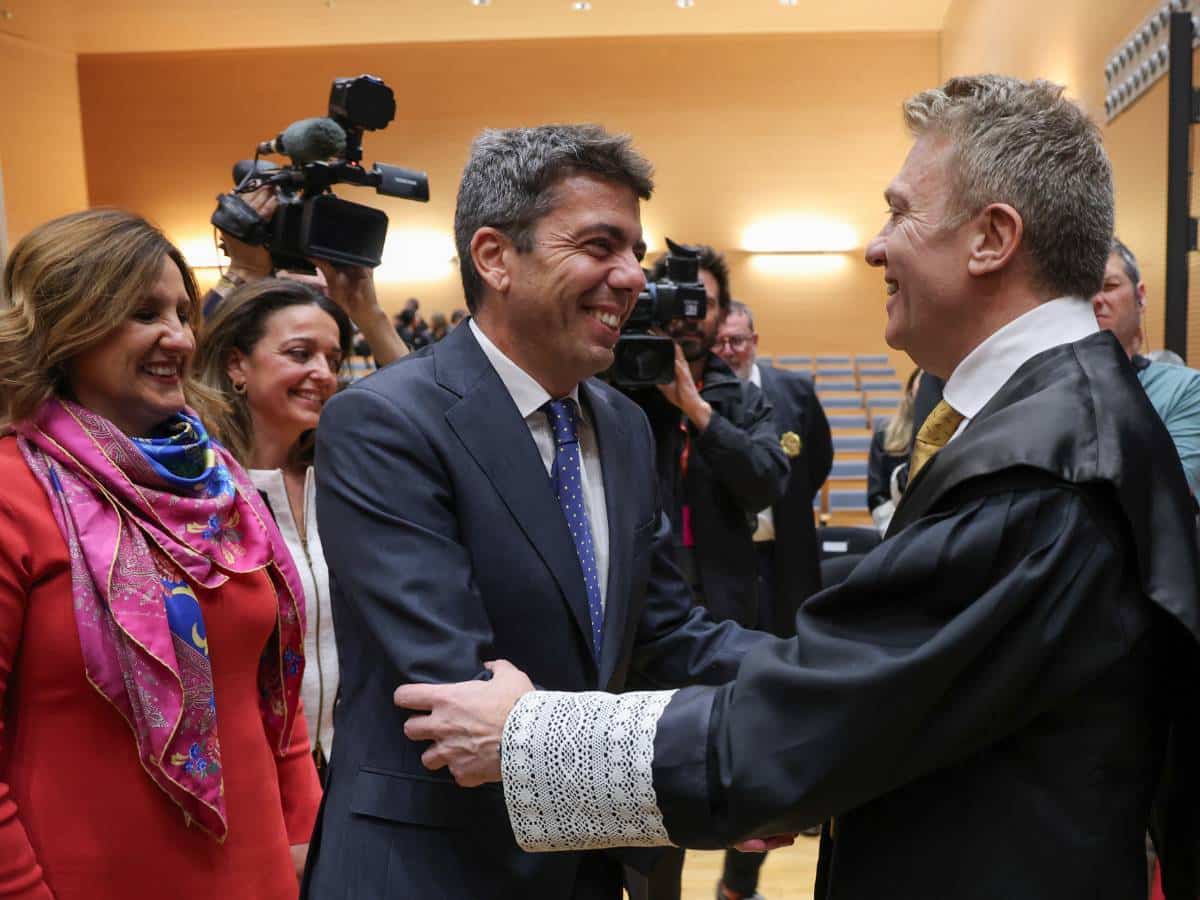 Manuel Baeza toma posesión como nuevo Presidente del TSJCV