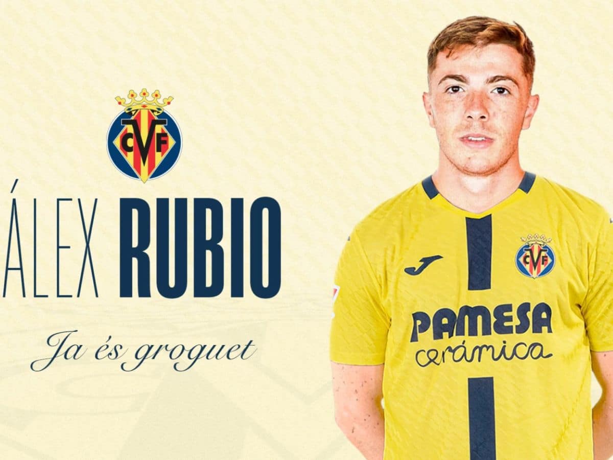 El Villarreal CF refuerza su filial con la incorporación de Álex Rubio